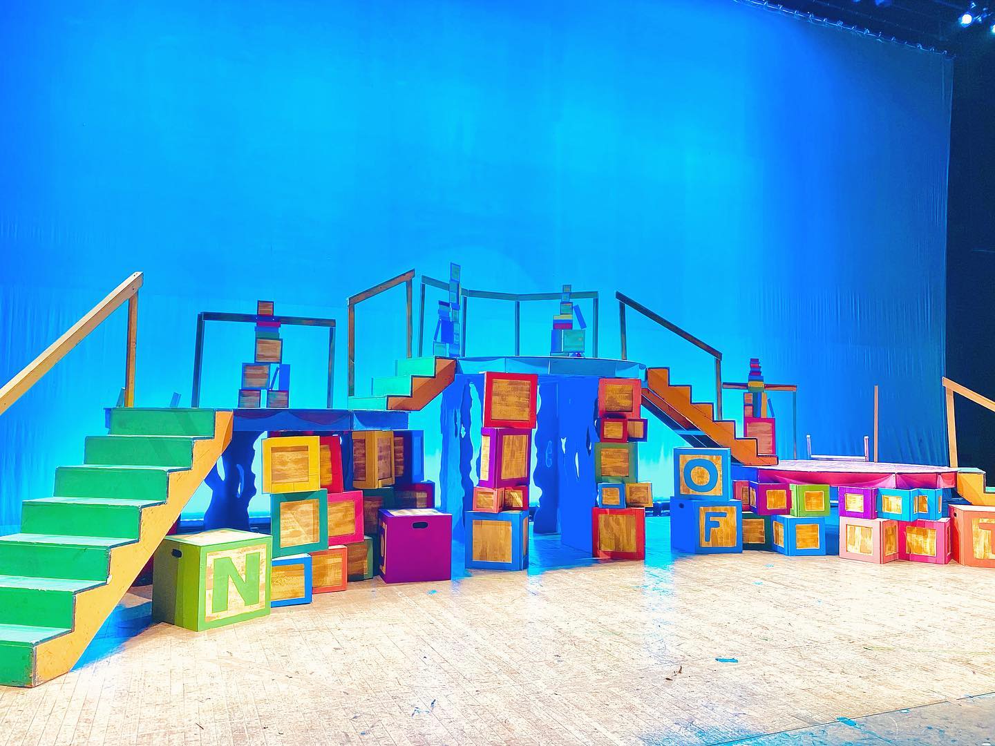 Matilda Sets - Encore Theatrical LA